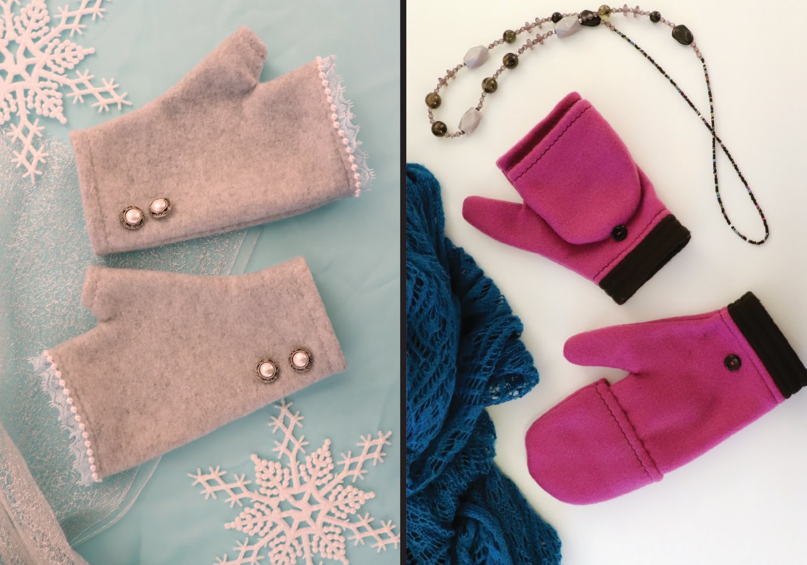 4 in 1: Winter Wonder Mittens – learncreatesew