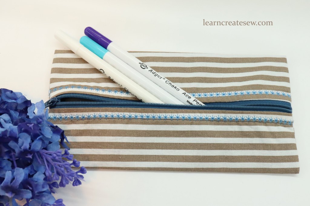 Pencil Pouch – learncreatesew