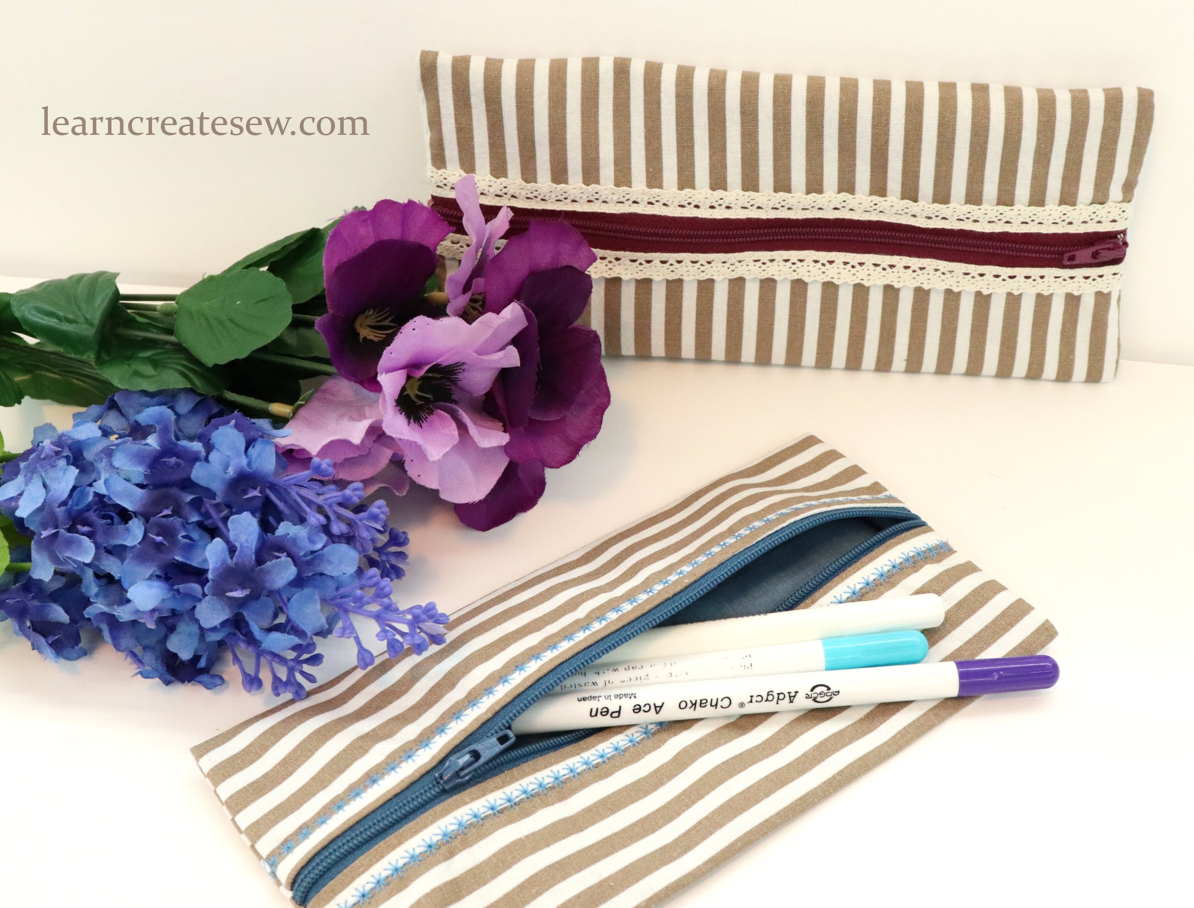 Pencil Pouch – learncreatesew