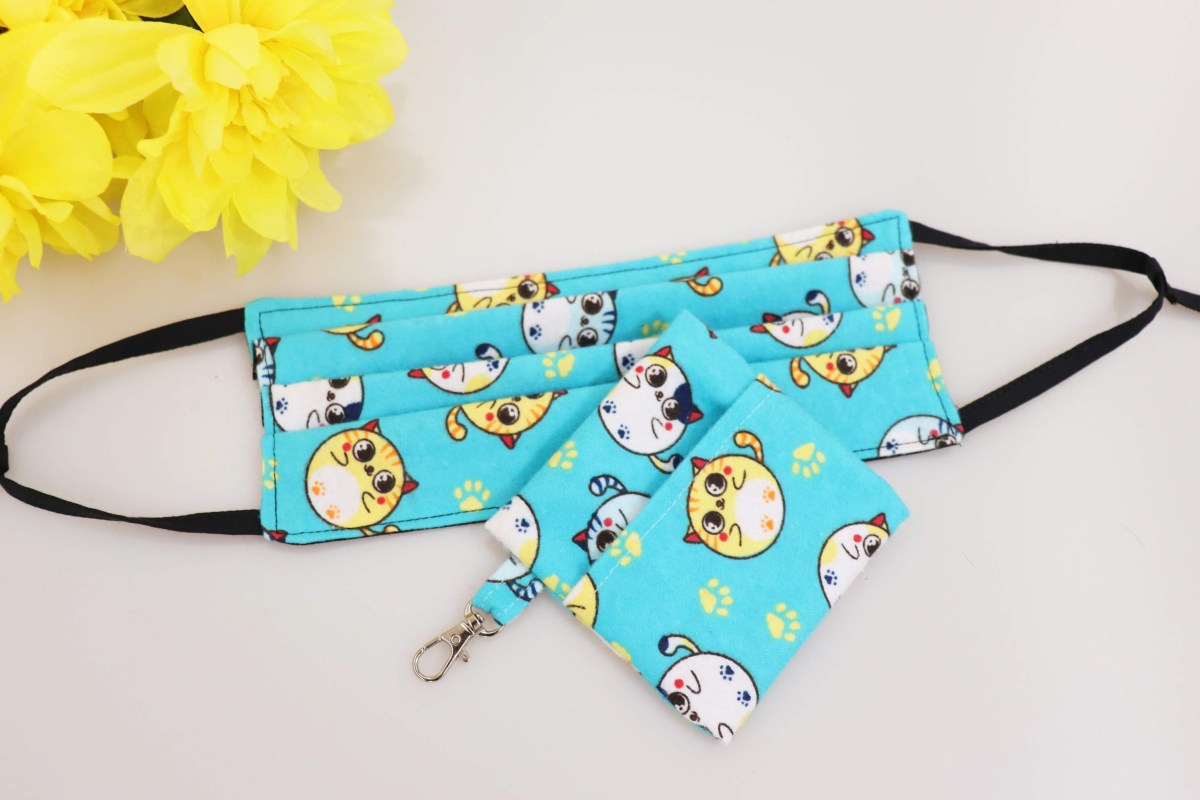 Face Mask Key Chain Case – learncreatesew