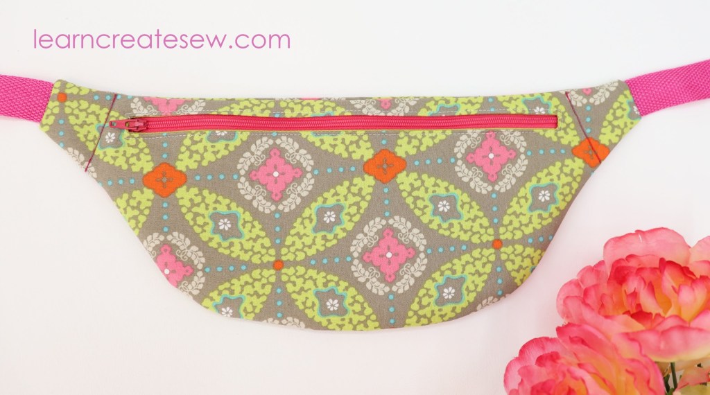 Flat Fanny Pack – learncreatesew