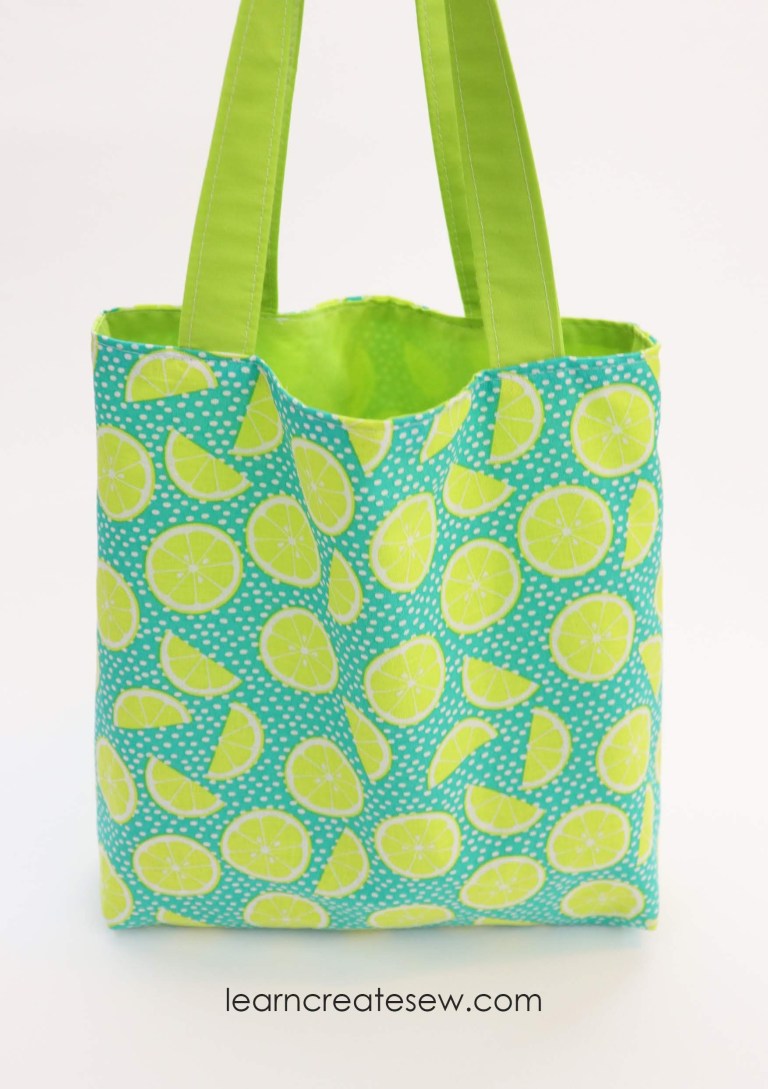 Super Simple Tote Bag – learncreatesew