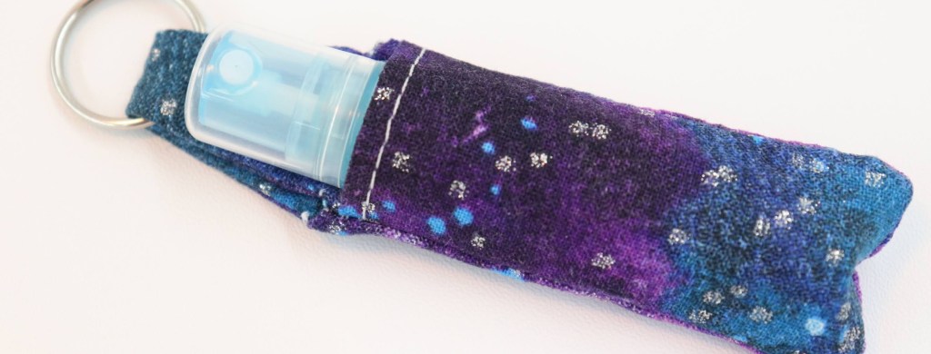 Hand Sanitizer / Lip Gloss Key Chain – learncreatesew