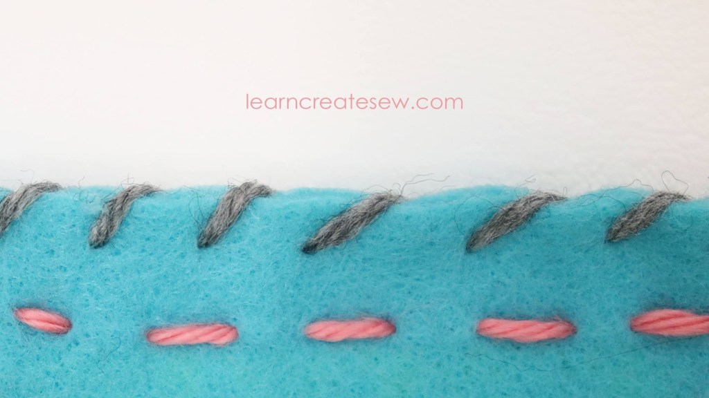 Learn to Sew: Lesson 1: Name Tag Stitch Sampler – learncreatesew