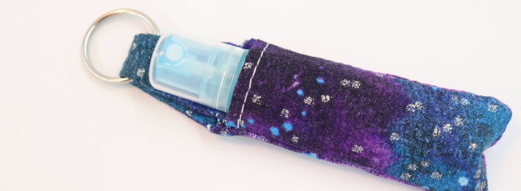 Hand Sanitizer Lip Gloss Key Chain – learncreatesew