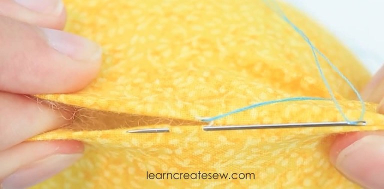 Sewing Skill Builder: Slip Stitch – learncreatesew