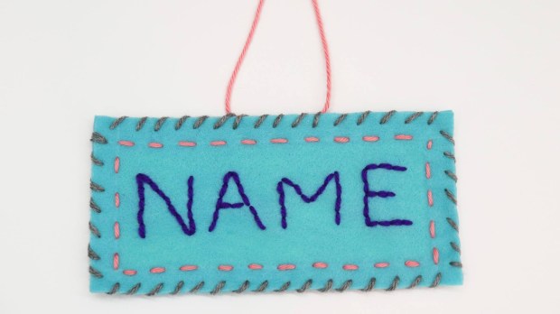 Learn to Sew: Lesson 1: Name Tag Stitch Sampler – learncreatesew