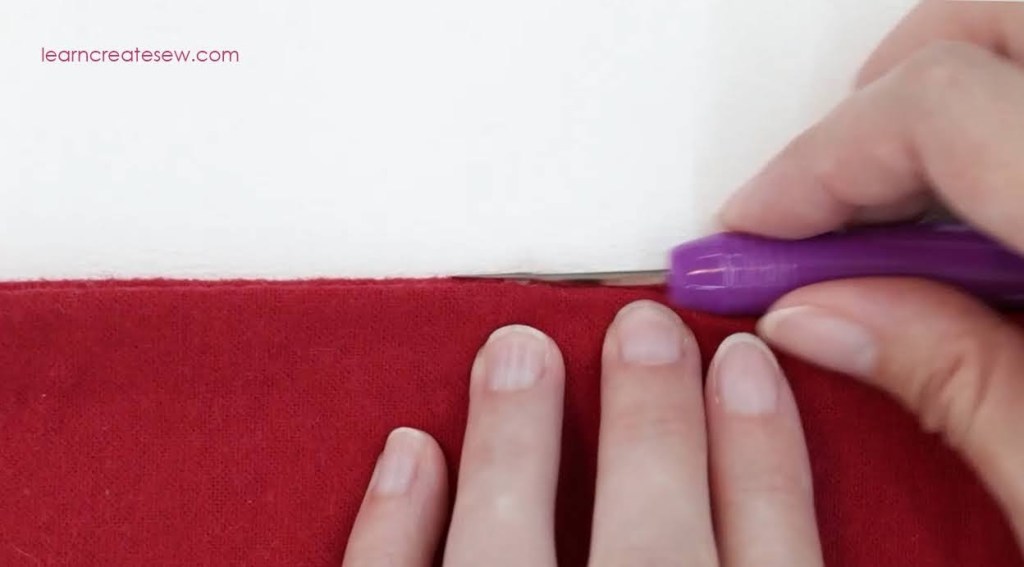 Unpicking a Seam – learncreatesew