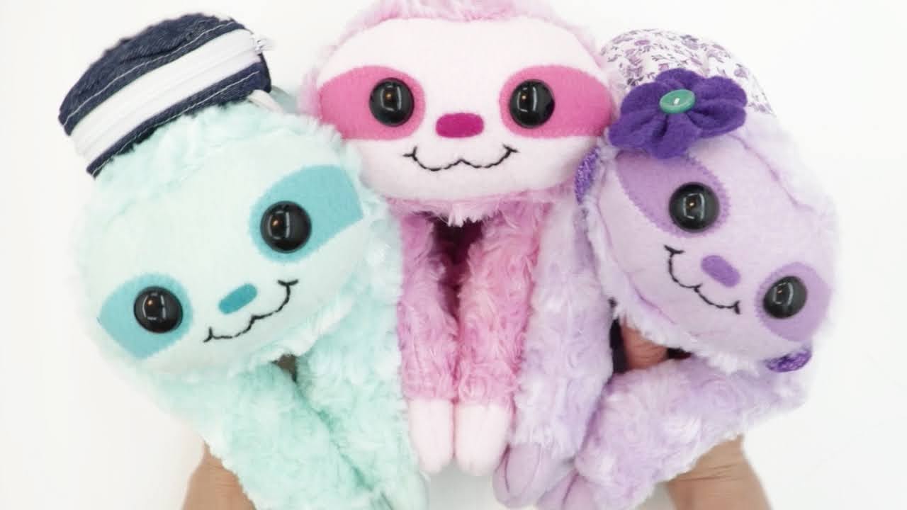 Sloth Plush Video Tutorial PART 1 – learncreatesew