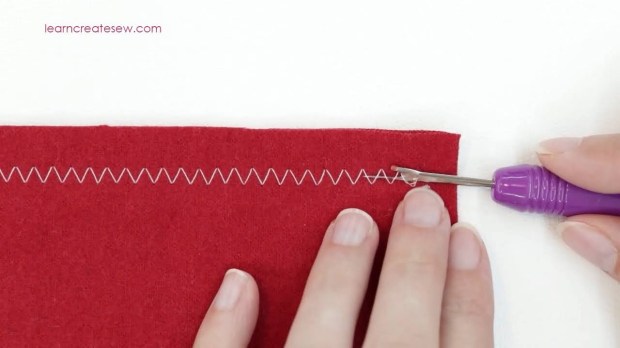 Unpicking a Seam – learncreatesew