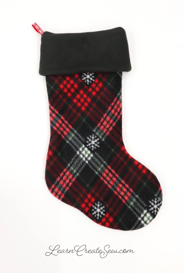 Christmas Stocking – learncreatesew