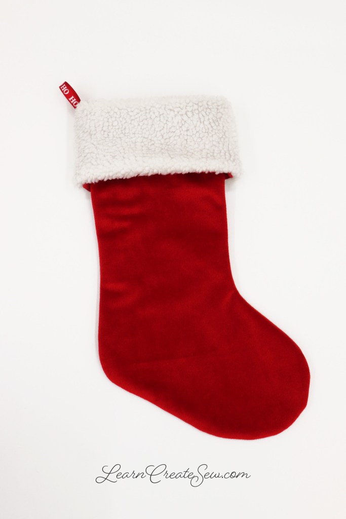 Christmas Stocking – learncreatesew