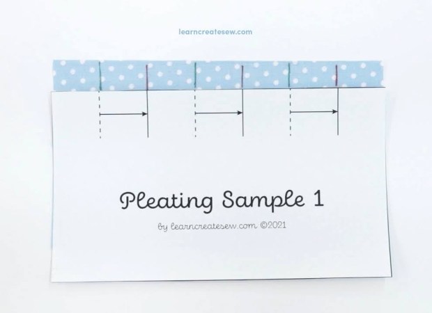 Pleats – learncreatesew