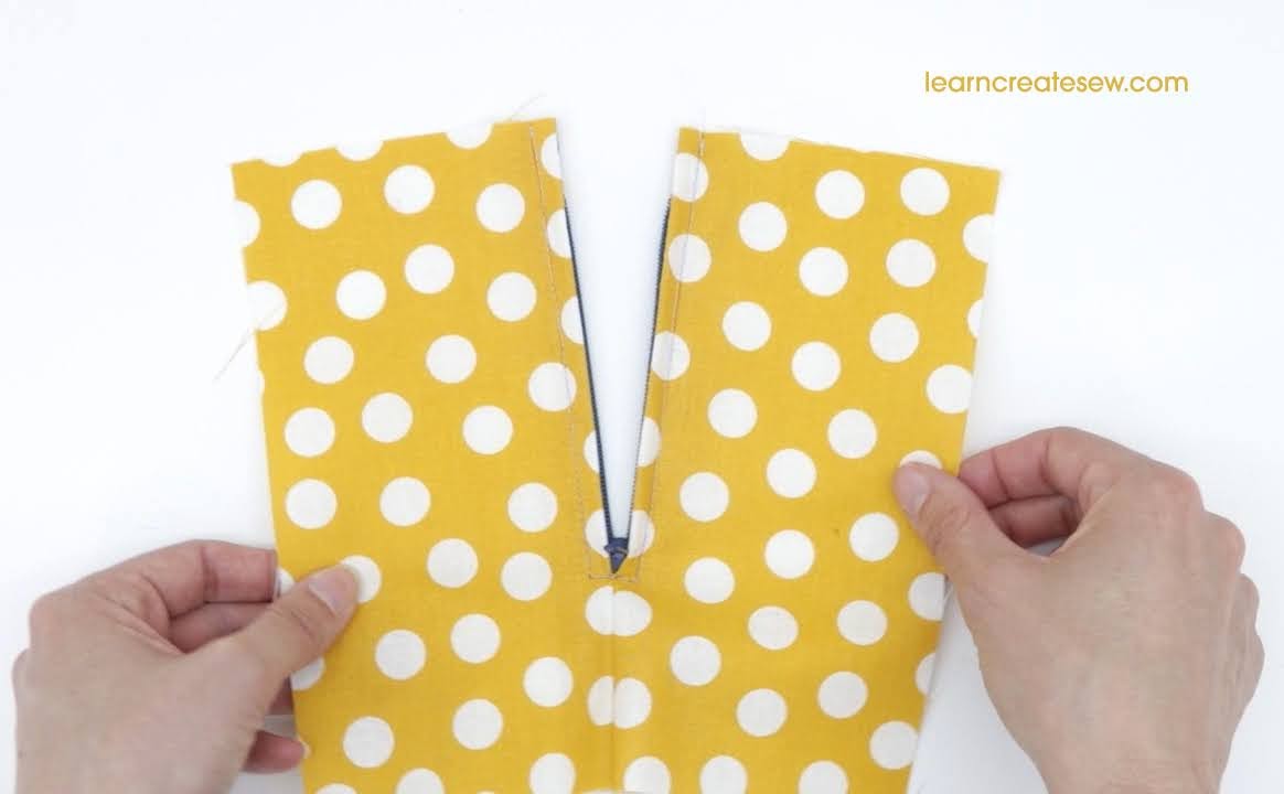 Centered Zipper – learncreatesew