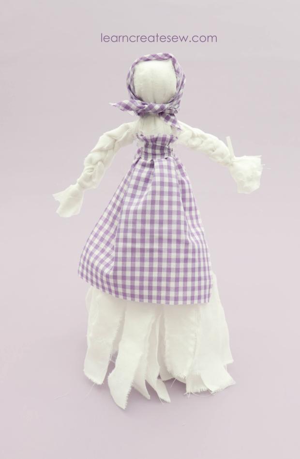 Old-Fashioned Rag Doll – learncreatesew
